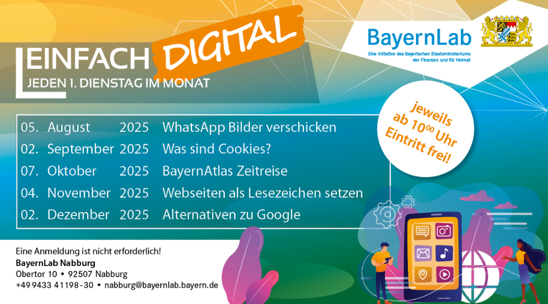 EINFACH DIGITAL – neue Termine ab August 2025