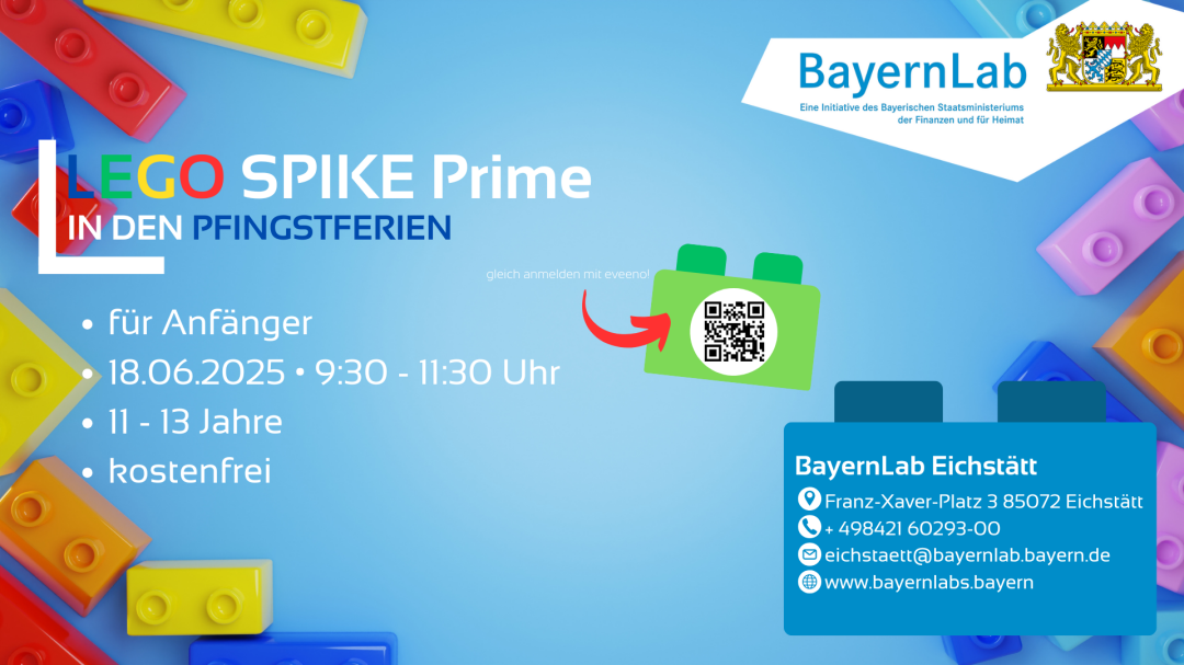 LEGO Spike Prime in den Pfingstferien LEGO Spike Prime in den Pfingstferien